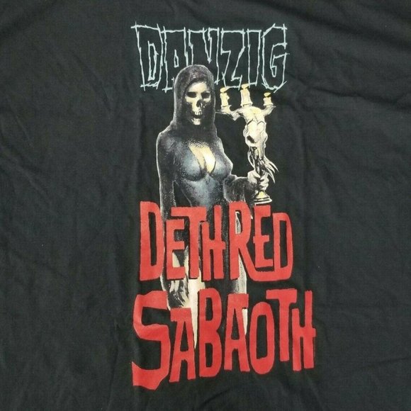 Danzig | Shirts | Danzig Deth Red Sabaoth Licensed Album Tour Band ...